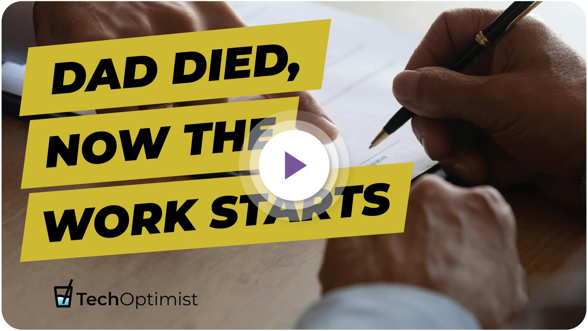 Episode #4: Dad Died, Now The Work Starts - Alumni Ventures