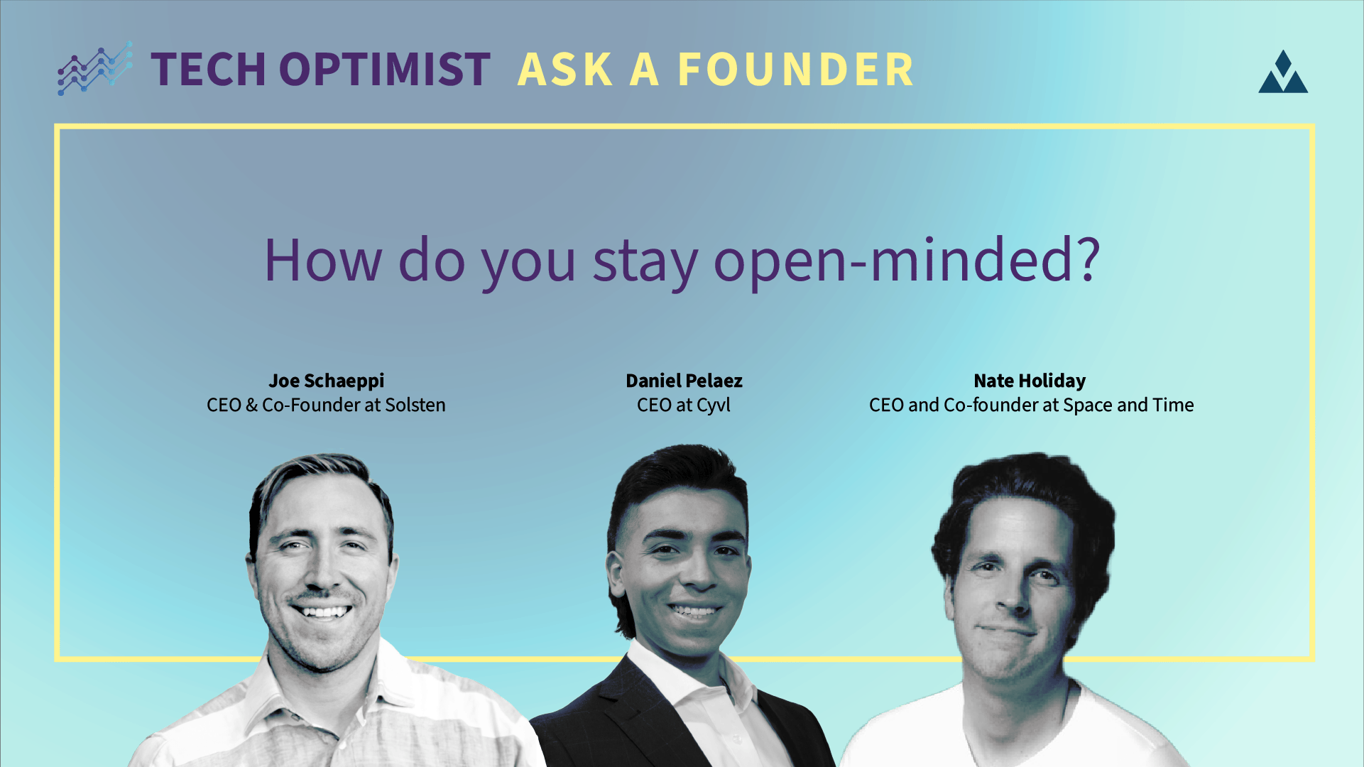 How do you stay open-minded? - Alumni Ventures