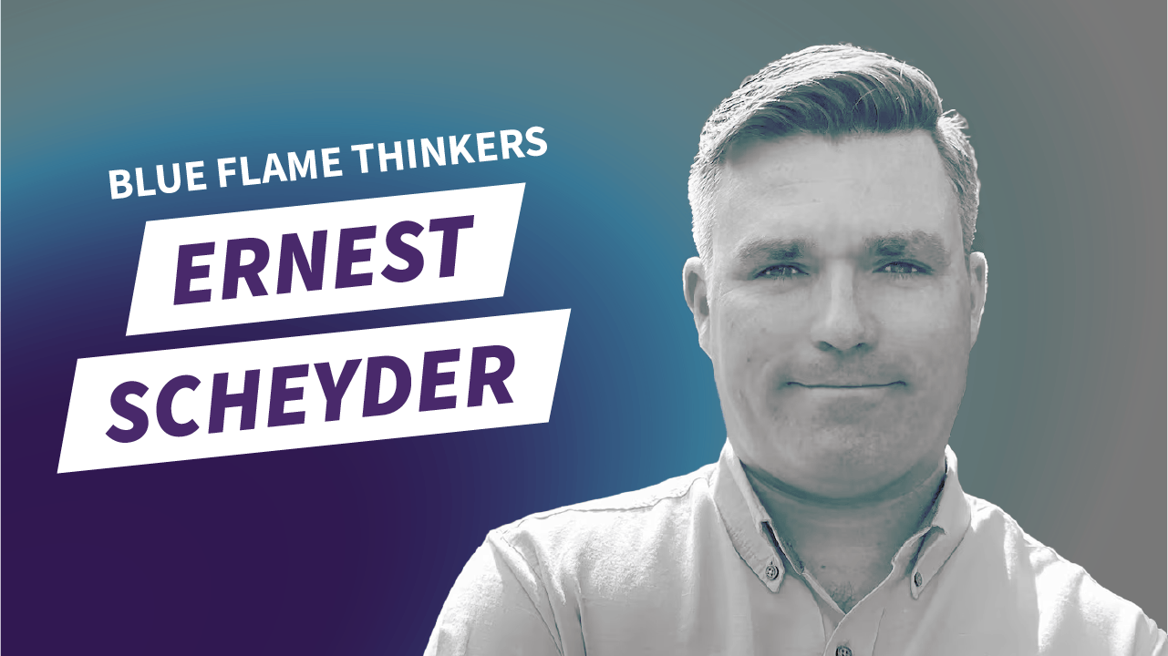 Episode #91: Blue Flame Thinkers: Ernest Scheyder - Alumni Ventures